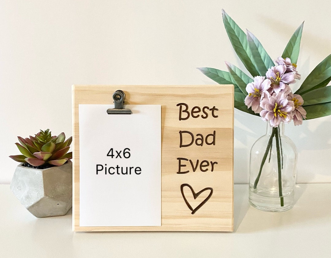 Dad Picture Frame, Father Thank You, Father Sentimental Gift, Father ...