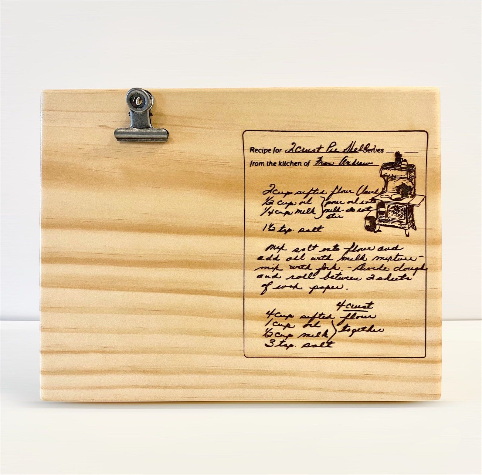 Custom Engraved Note Engraved Note Handwritten Note on Wood - Etsy