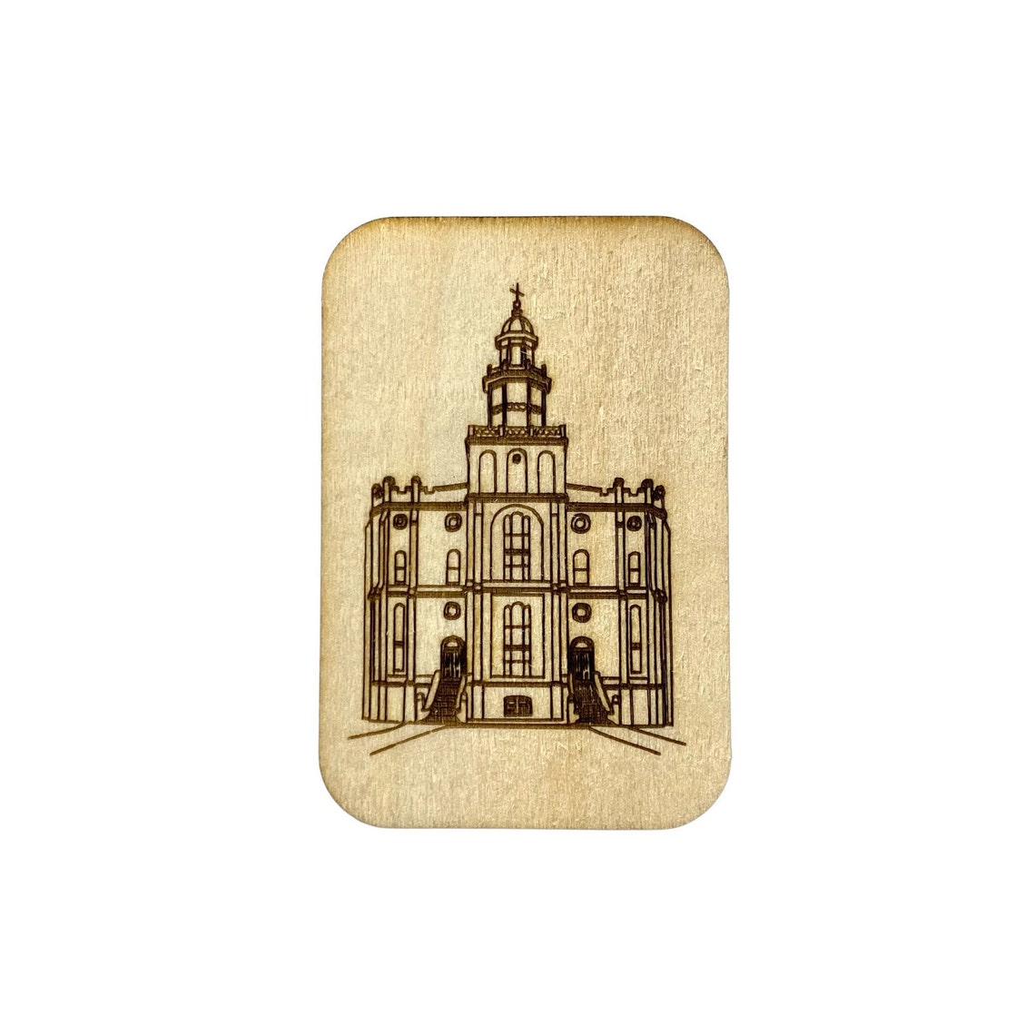 LDS Temple Magnet LDS Gift Church of Jesus Christ of Latter - Etsy