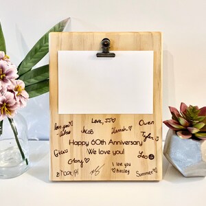 Custom Engraved Note, Engraved Note, Handwritten Note on Wood, Wood ...
