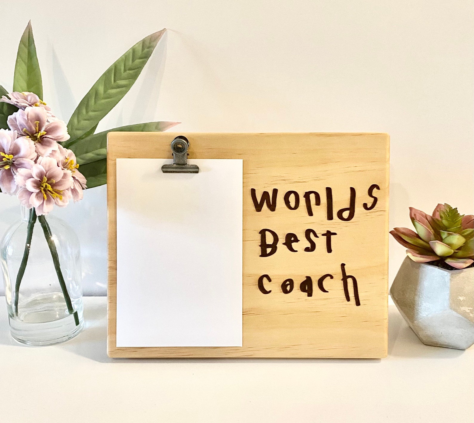 Custom Engraved Note Engraved Note Handwritten Note on Wood - Etsy