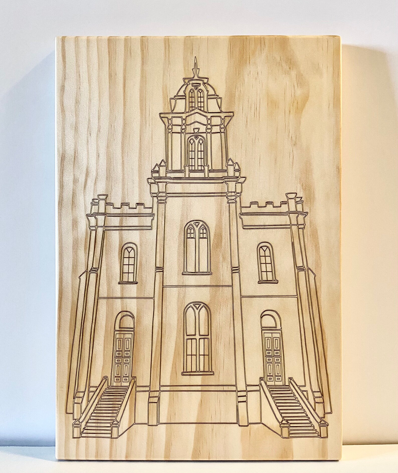 LDS Temple, LDS Gift, Temple Wall Art, LDS, Salt Lake Temple, Baptism ...
