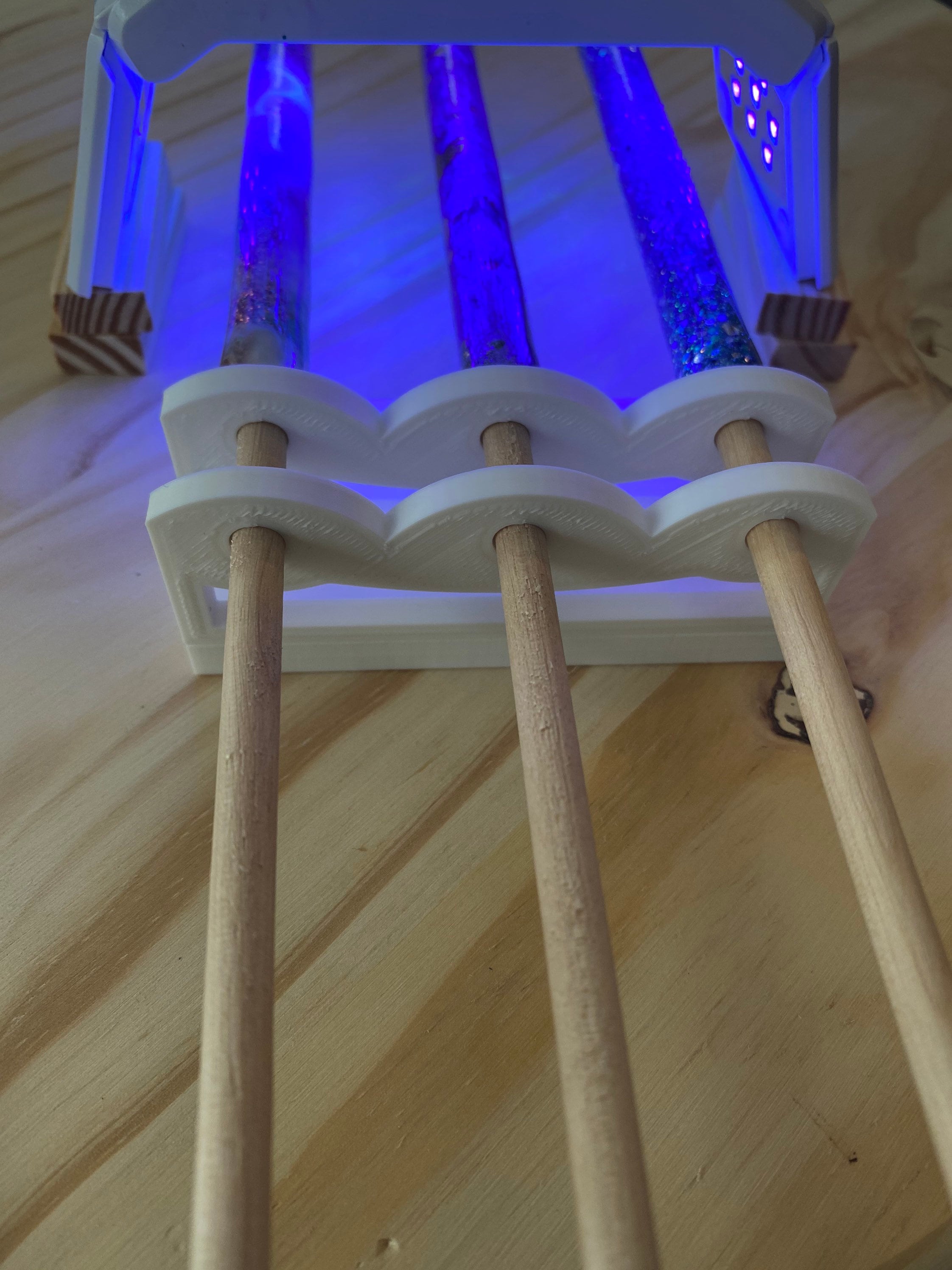 UV Resin Pen Holder Stand Three or Seven Slot Option - Etsy