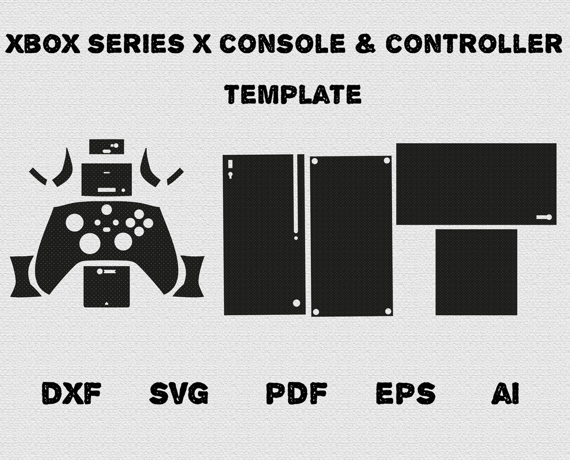 Xbox Series X & Xbox Series Controller Skin Full Wrap Skin - Etsy