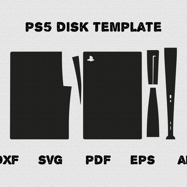 Ps5 Skin Template - Etsy
