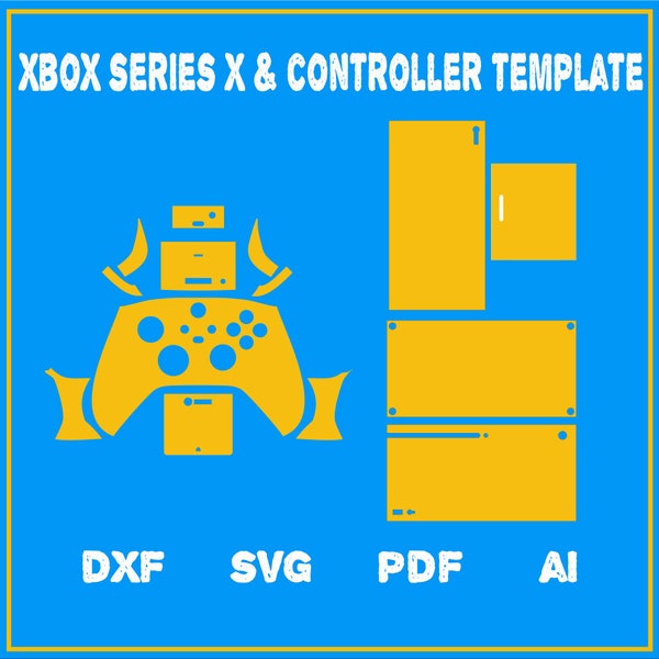 Xbox Skin Template - Etsy