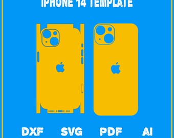 Apple iPhone 12 Hd Quality Full Wrap Skin Cutting Template Dxf, SVG ...