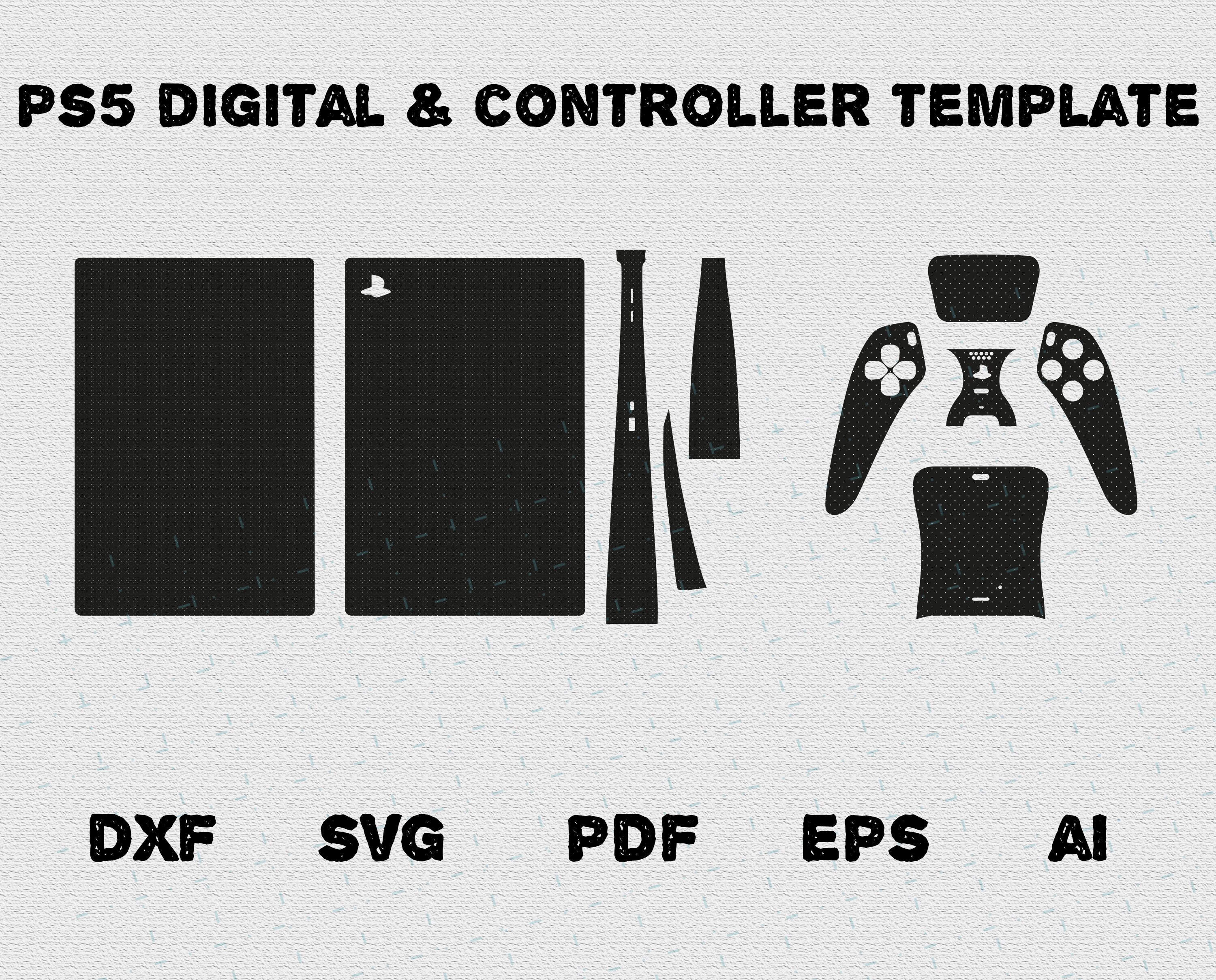 PS5 Bundle Skin Template Ps5 Controller Playstation 5 Etsy New Zealand