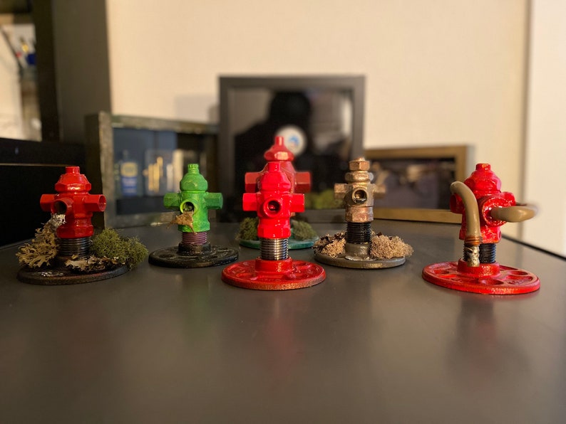 Miniature Red Fire Hydrant - Etsy