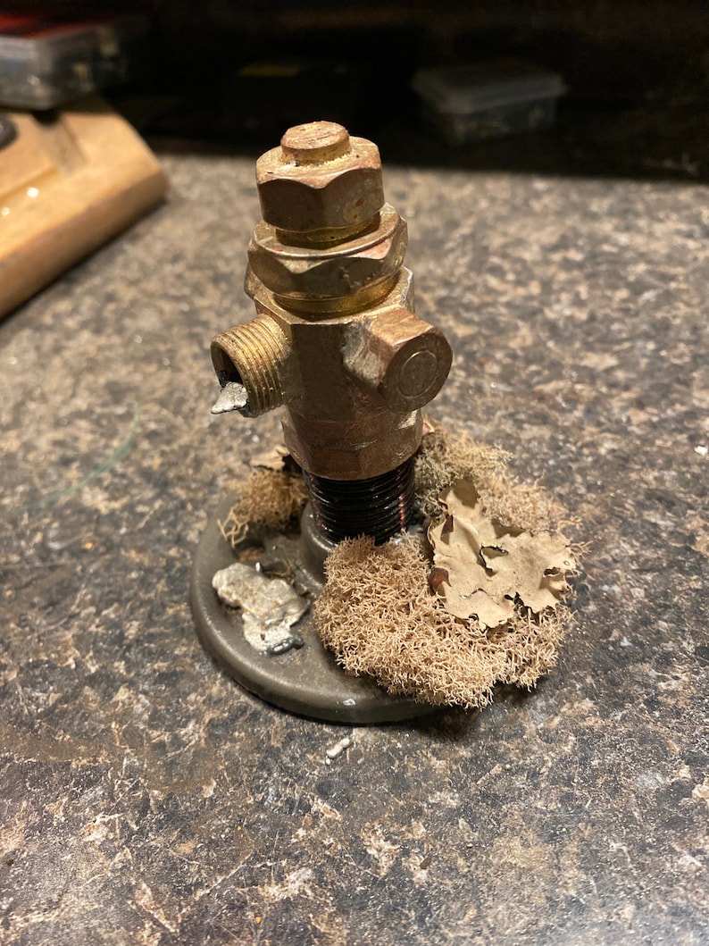 Miniature Fire Hydrant "the Last Drop" - Etsy