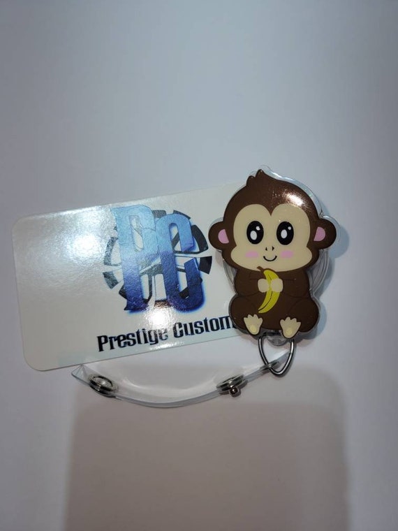 Toys & Games Toys Monkey Badge Buddy Stuffed Animals & Plushies etna.com.pe