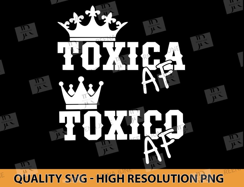 Toxico Svg, Toxica SVG, Diseno De Camisa En Espanol, Latina Svg Bundle ...