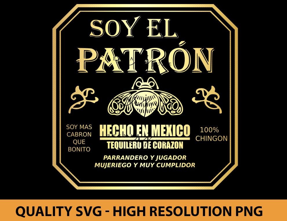 Soy El Patron Svg, Spanish Shirt Svg, Spanish Shirt Design, Cut File ...