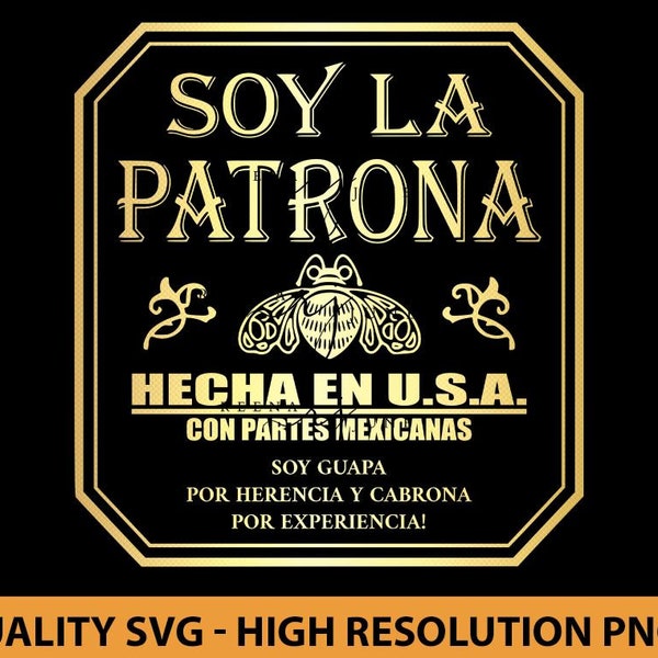 Soy La Patrona Svg - Etsy