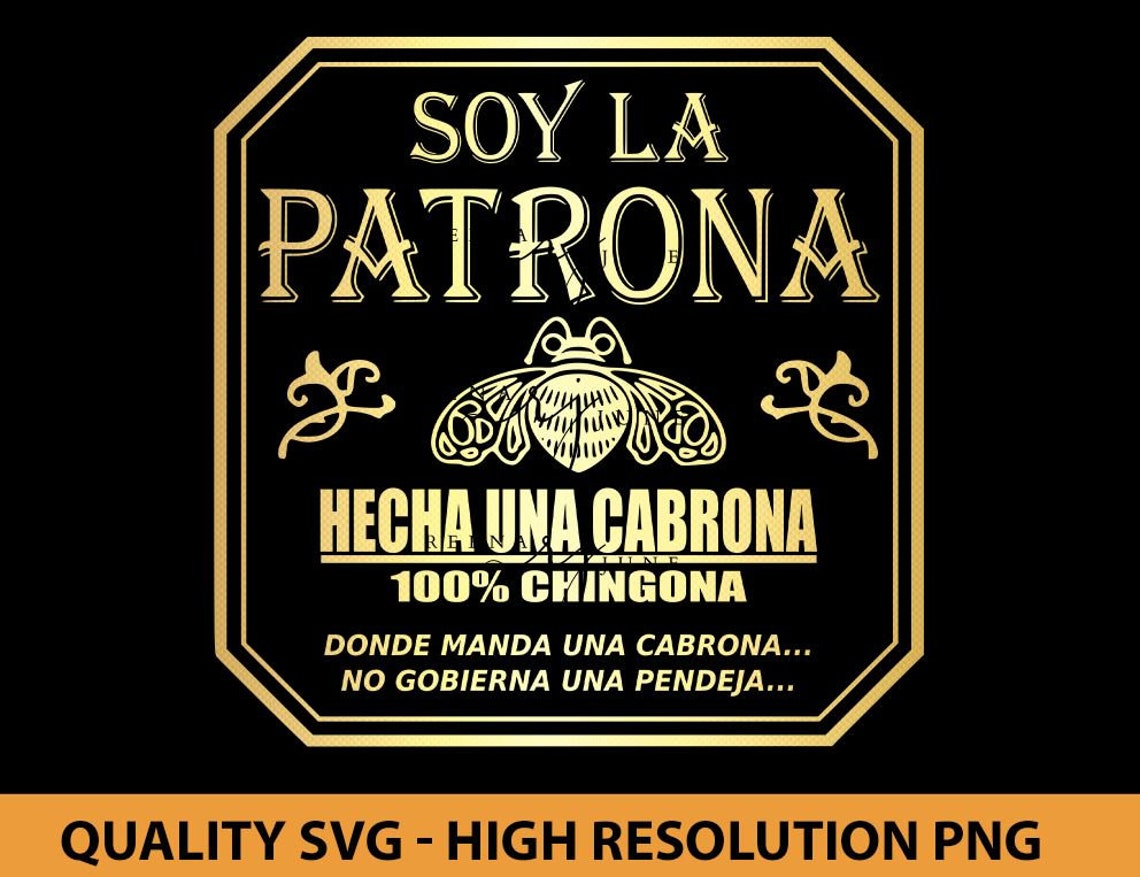 Soy La Patrona Svg, Spanish Shirt Svg, Spanish Shirt Design, Cut File ...