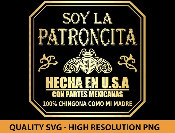 Soy La Patroncita Svg Spanish Shirt Svg Spanish Shirt - Etsy