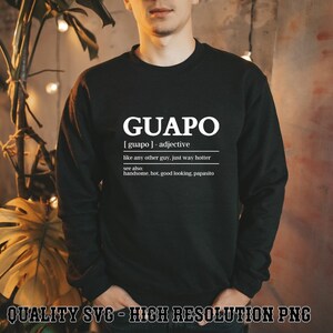 Guapo Svg Spanish Svg File Cut File for Silhouette Funny - Etsy UK
