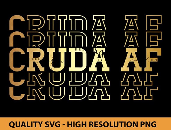 Cruda AF Svg Spanish Shirt Svg Spanish Shirt Design Cut | Etsy