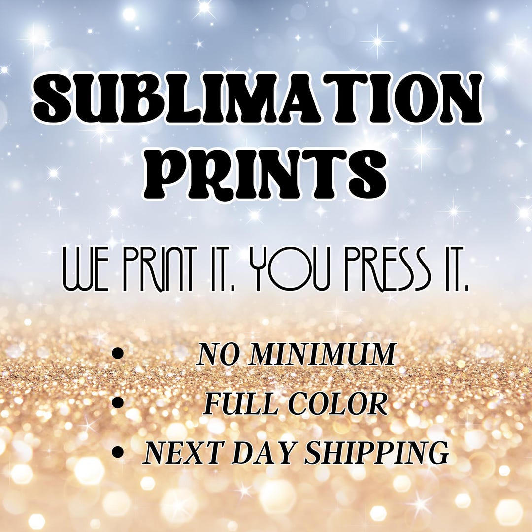 Custom Ready to Press Sublimation Transfers Wholesale Print on Demand ...