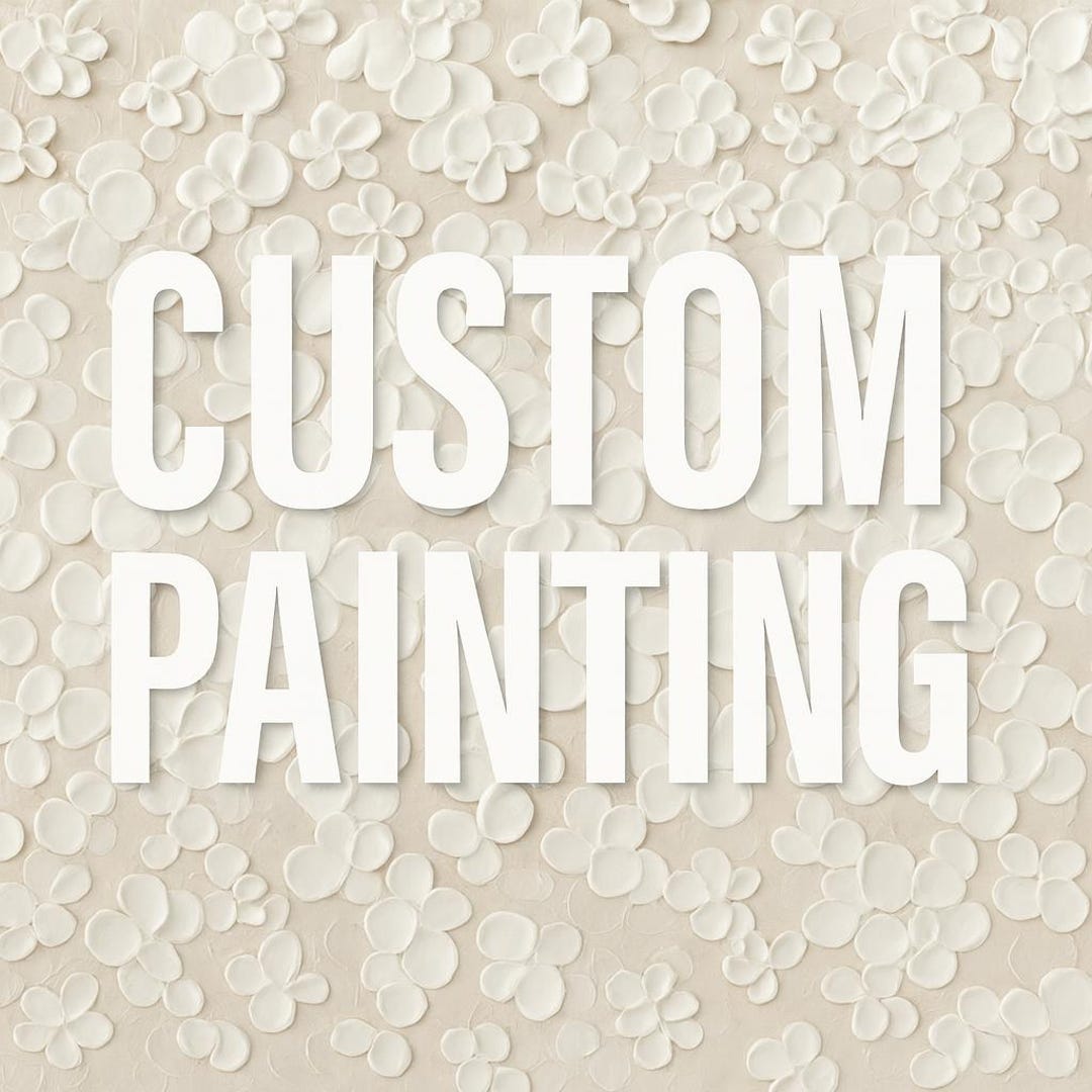 Custom Art Commission Custom Landscape Painting Personalized Textured ...