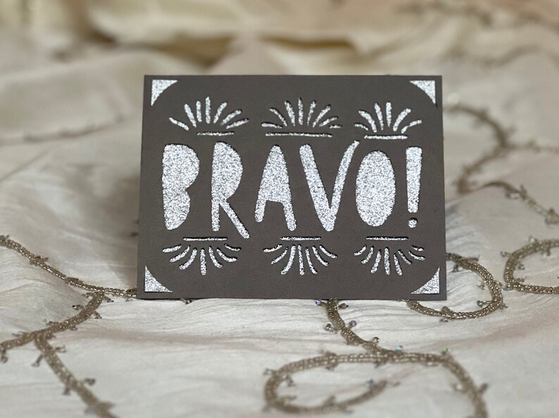 Bravo Card, Hand Made Card, Graduation Card, Accomplishment Card - Etsy