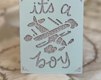 Custom Pregnancy Card, New Baby Card, and Then There Were Six, Baby ...