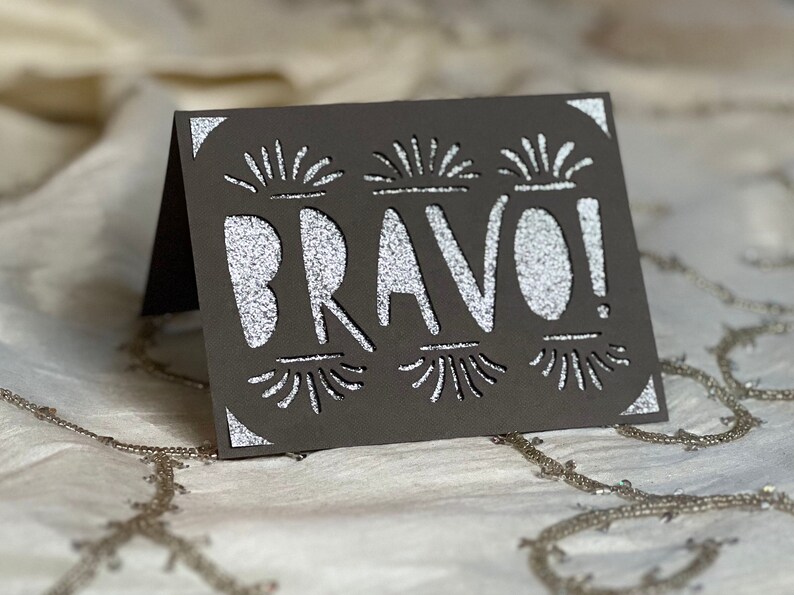 Bravo Card, Hand Made Card, Graduation Card, Accomplishment Card - Etsy