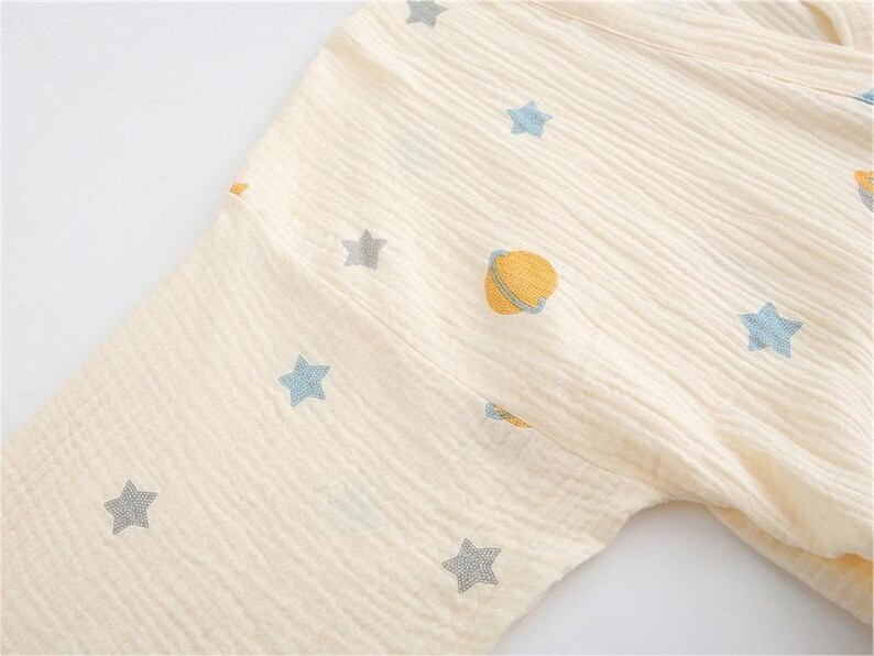 Small Planet Kimono Robe Cute Yukata Japanese Kimono Robe - Etsy