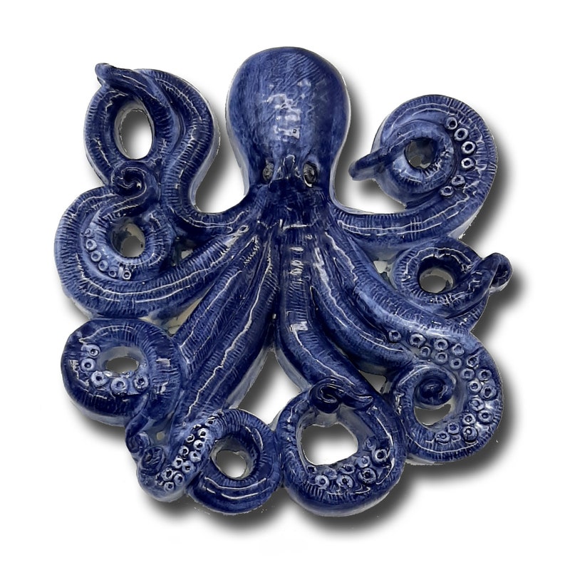 Ceramic Octopus Sculpture - Etsy