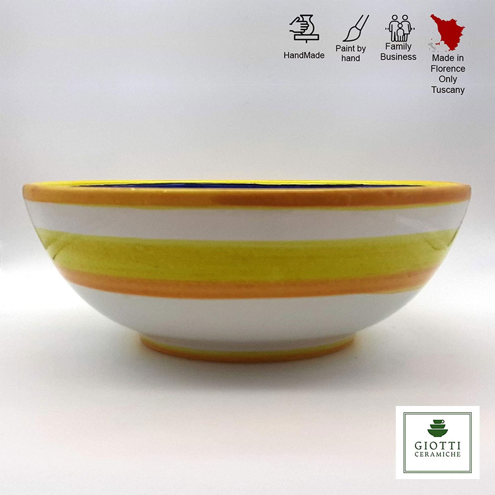 Large Ceramic Bowl Italian Dinnerware Pasta Bowl Platter Etsy