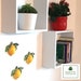 Hand-painted Ceramic Lemon – Tuscan Kitchen Wall Decor, Italy - Etsy