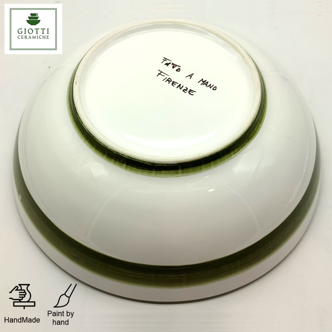 Large Ceramic Bowl Italian Dinnerware Pasta Bowl Platter - Etsy