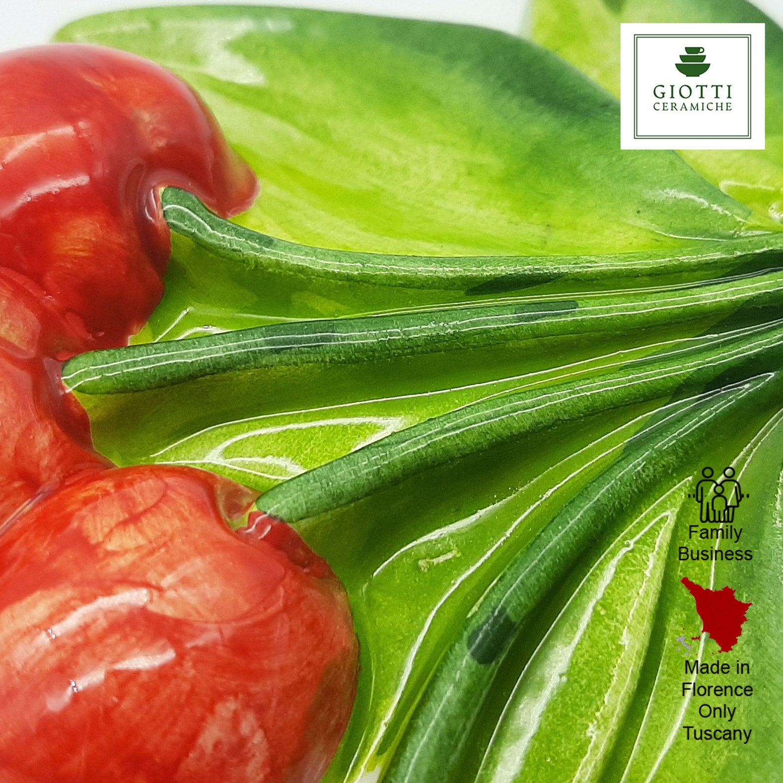 Italian Ceramic Fruits Set Decorations for Kitchen Hand - Etsy