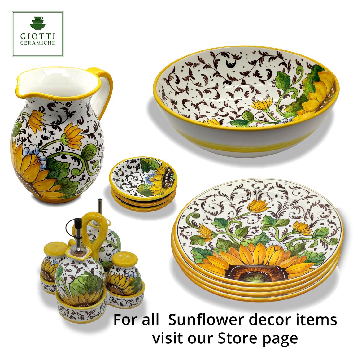 Large Ceramic Bowl Italian Dinnerware Pasta Bowl Platter - Etsy