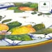 Italian Ceramic - Set of 4 Dinnerware Plate Lemons ISCHIA - Hand ...
