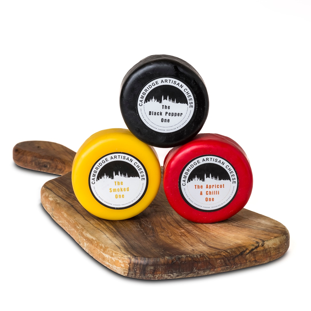 The Three Cheese Box ( Choose 3 Flavours of Cheddar) - Etsy UK