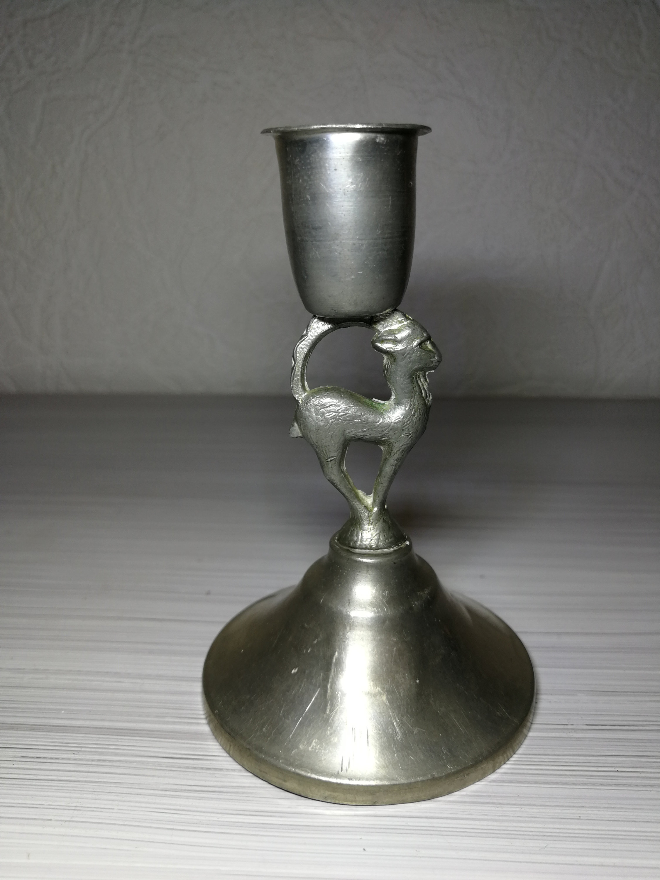 1930s Candlestick Prima Svenskt Tenn, Art Deco Antique Candle Holder ...