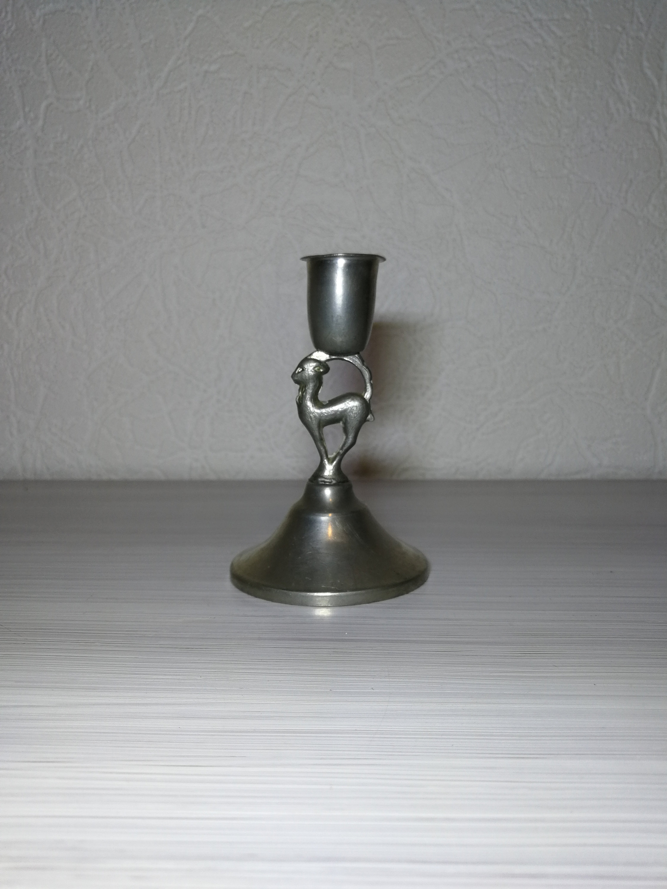 1930s Candlestick Prima Svenskt Tenn, Art Deco Antique Candle Holder ...