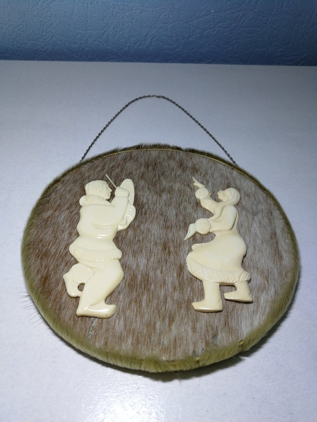 Eskimo Art, Chukchi Art, Hand Carved Eskimo Wall Art, Chukchi Wall Art ...