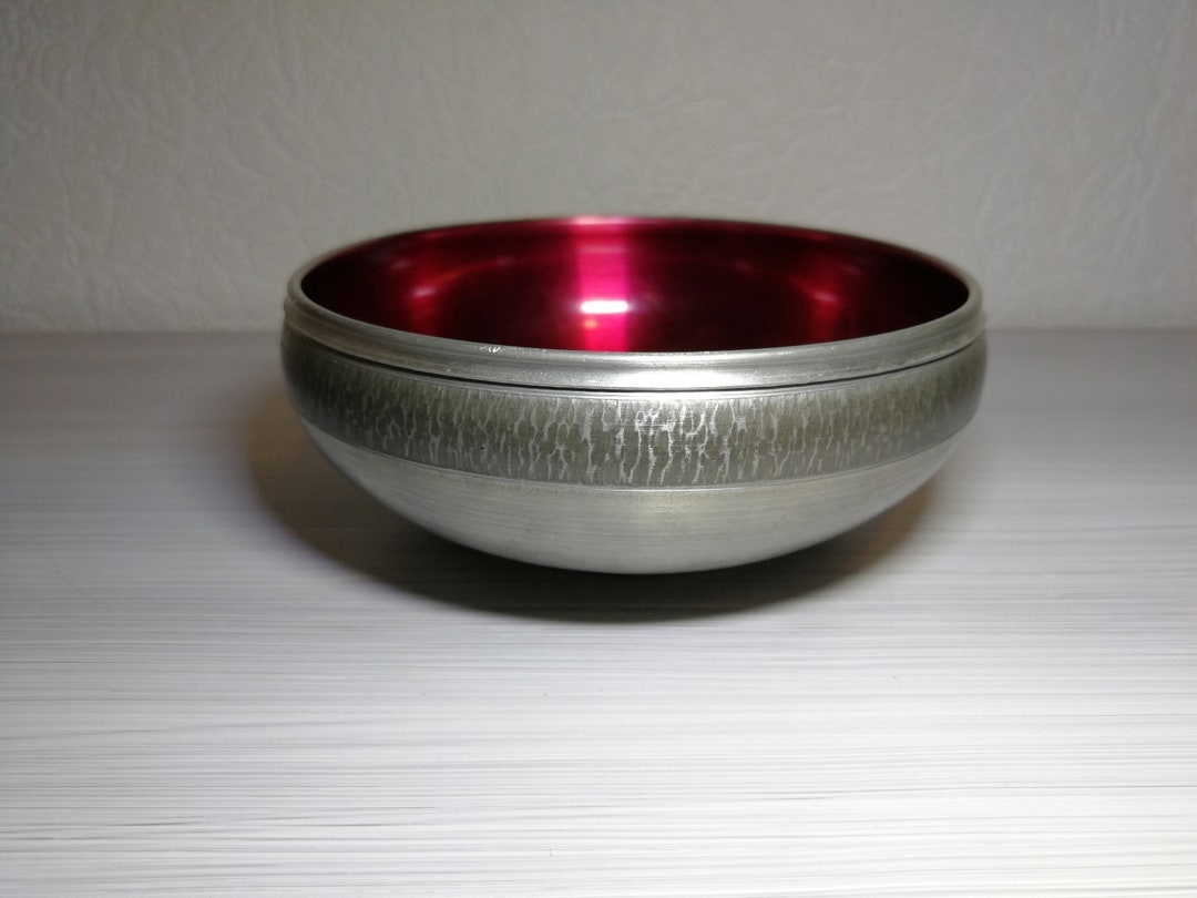 Vintage Norwegian Bowl Norsk Tinn Pewter. Viking Style Bowl With the ...
