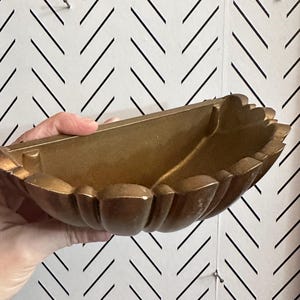 Vintage Syroco Trio of Resin Wall Planters|trio of Planters|wall ...