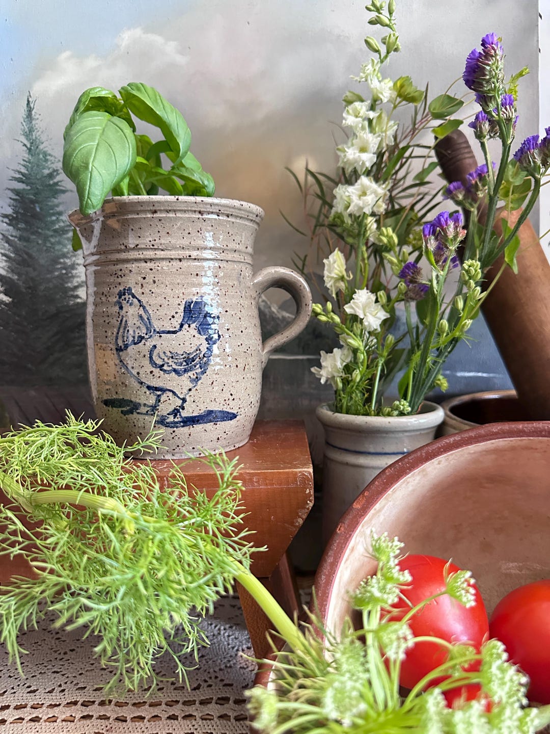 Eldreth Salt Glaze Pottery Crock|eldreath Pitcher|salt Glaze Pottery ...