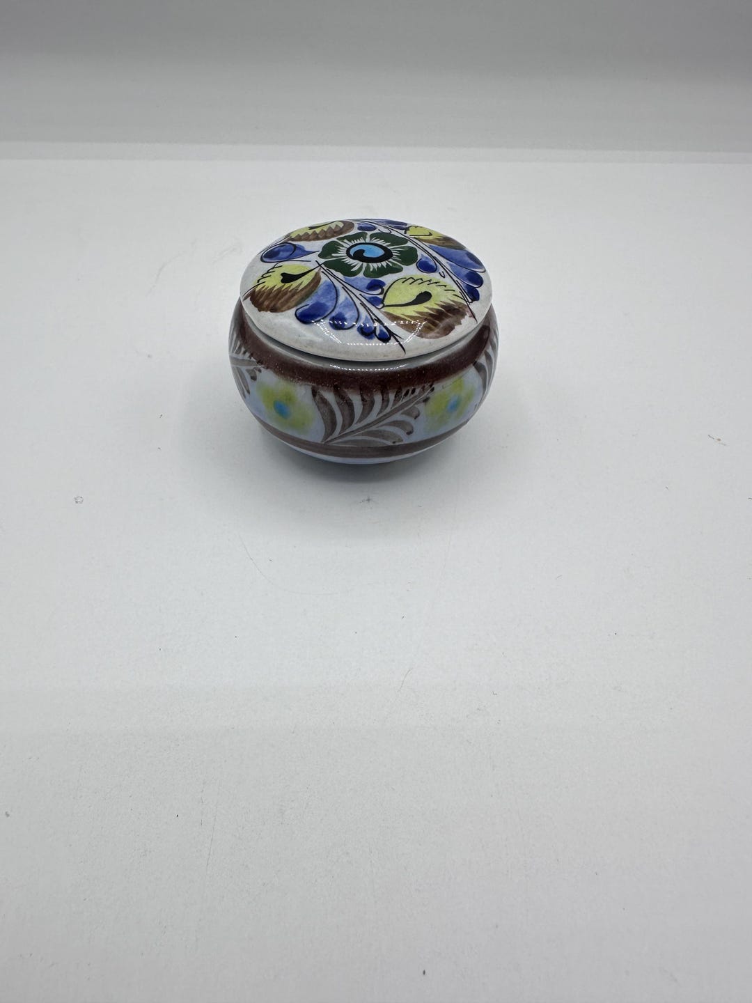 Vintage Mexican Talavera Trinket Boxes | Mexican | Talavera | Pottery ...