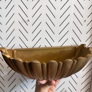 Vintage Syroco Trio of Resin Wall Planters|trio of Planters|wall ...