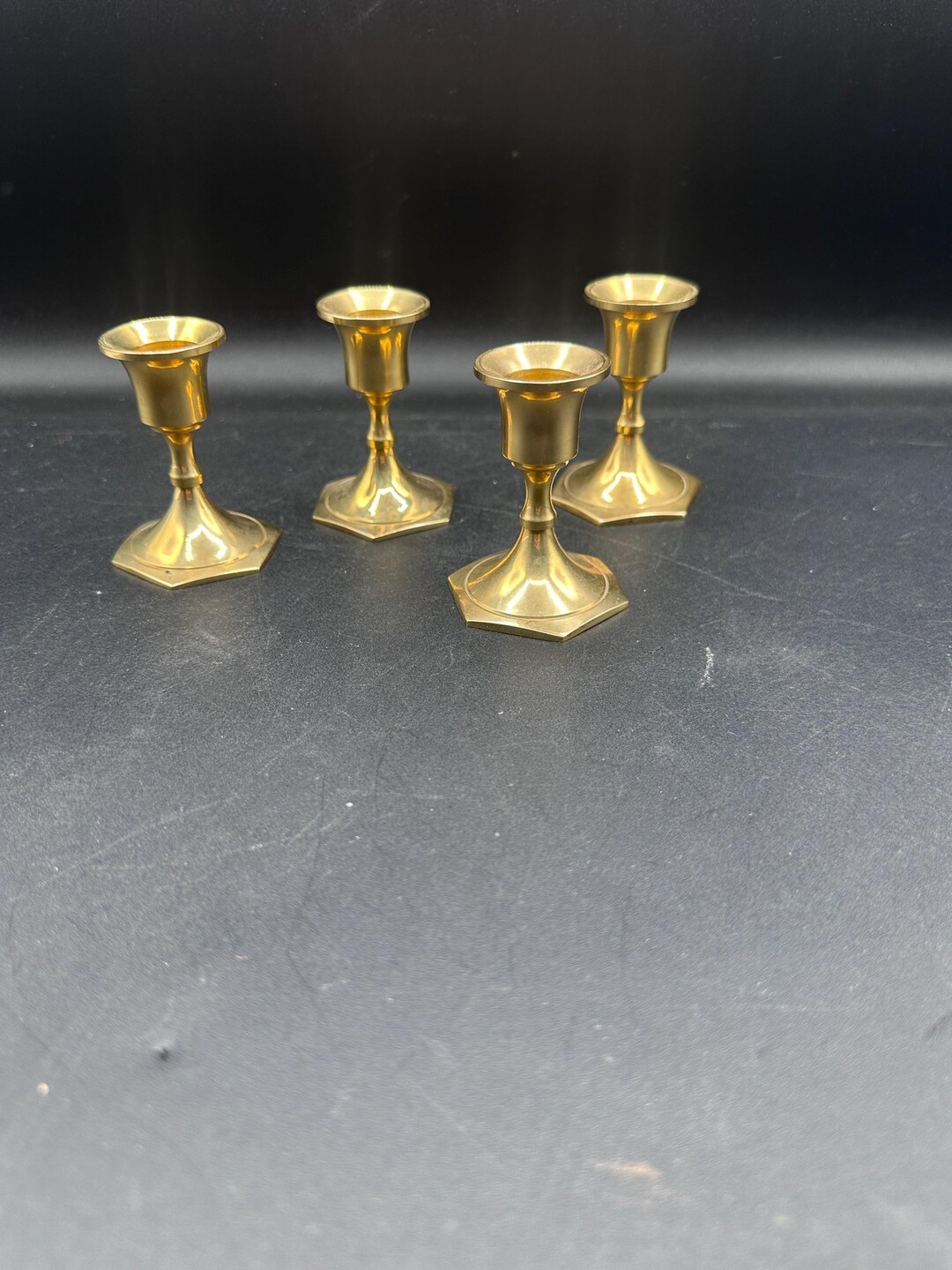 Vintage Brass Candlestick Collection | Table Top Decor | Brass ...