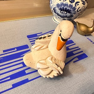 Artesania Rinconada Swan Artesania Rinconada Uruguay Signed Swan ...