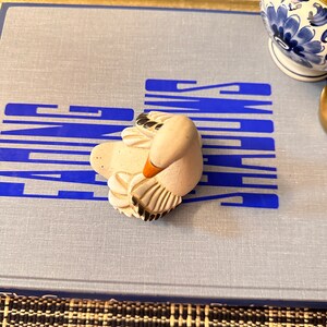 Artesania Rinconada Swan Artesania Rinconada Uruguay Signed Swan ...