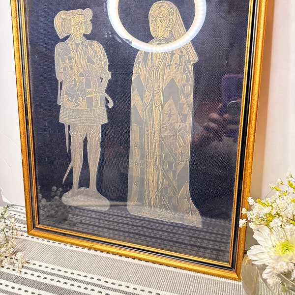 Brass Rubbing - Etsy