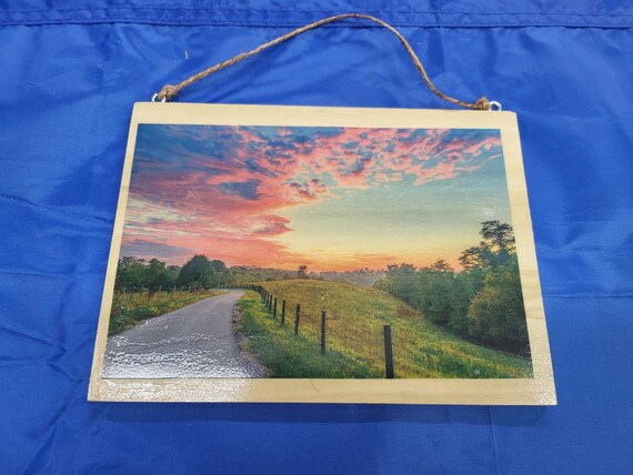 Country Road Color Print - Etsy