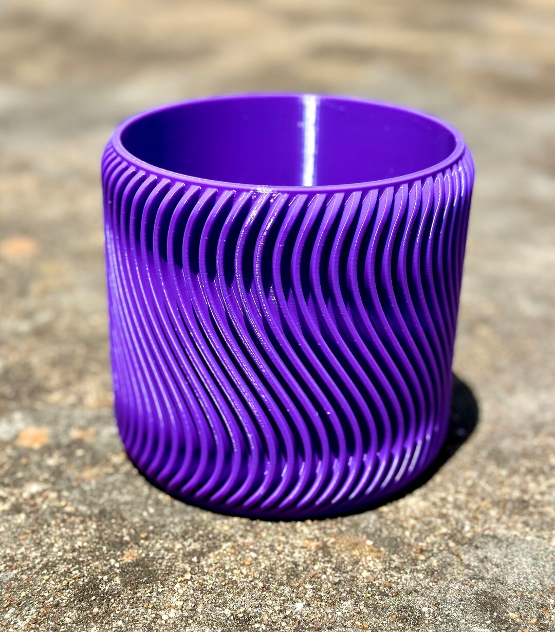 Modern Wavey Planter - Etsy